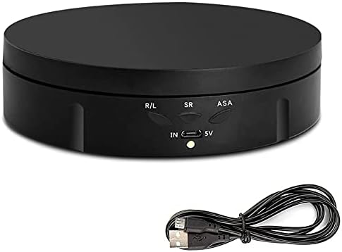 luolety Electric Rotating Display Stand for Photography, 360 Degree ...