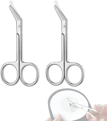Ostomy Bag Scissor - Stoma Pouch Shear with Blunt Round Tip for ...