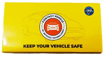 Contact Vehicle Tag for Car and Bike - Get contacted by People About ...