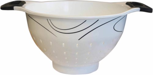 Buy Corelle Coordinates Square 5 Quart Colander, 87237, Simple Lines ...