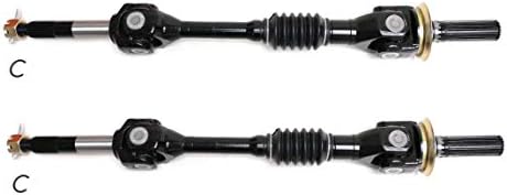 Amazon.com: East Lake Axle rear axles and bearings set for Kawasaki ...