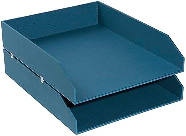 Exacompta - Ref 14603E - Set of 2 Office By Me letter trays - for ...