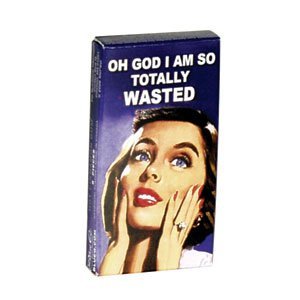 Amazon.com : Blue Q Gum I'm So Wasted : Chewing Gum : Grocery & Gourmet ...