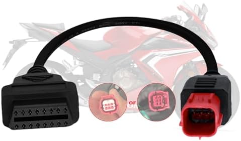 Amazon.com: 2-in-1 OBD2 Adapter Cable for Harley 4 Pin+6 Pin Motorcycle ...