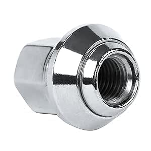 Radmutter M12 x 1,5 Einteilige Chrom-Radmuttern (Silber) : Amazon.de ...
