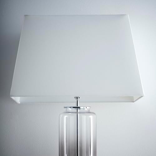 K LIVING Modern Rectangle Light Shade for Ceiling Pendant in White ...
