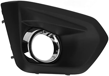 Amazon.com: Fog Light Cover Black 1 Pair Fog Light Bezel Automobile ...