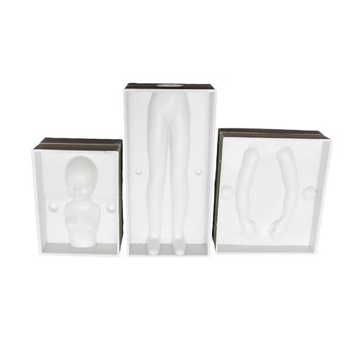 Buy 3pc Human Female Body Shape Fondant Cake Mold by KurtzyTM Online at ...