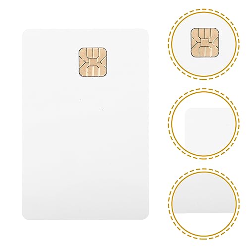 Blank Credit Cards 8pcs Blank White Chip Cards Smart Intelligent Card ...