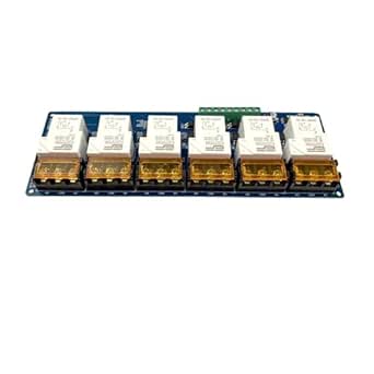 ST485-C30-05-6CH-B -5 To 30V 6 Channel 30A Relay Module With Modbus RTU ...