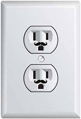 Mustache Outlet Funny Vinyl Sticker Decal Cute Wall Art (24 pieces-12 ...