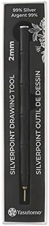 Amazon.com : Yasutomo Silverpoint Drawing Tool, 2mm (MPC-SP2) : Arts ...