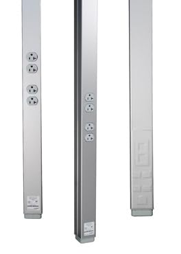 25DTP-E10 - 25DTP Series Steel Tele-Power Pole (Ivory) - Amazon.com