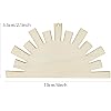 Amazon.com: Xonzmmk 30 Pack 4 Inch Wood Sun Crafts Unfinished Wood Sun ...