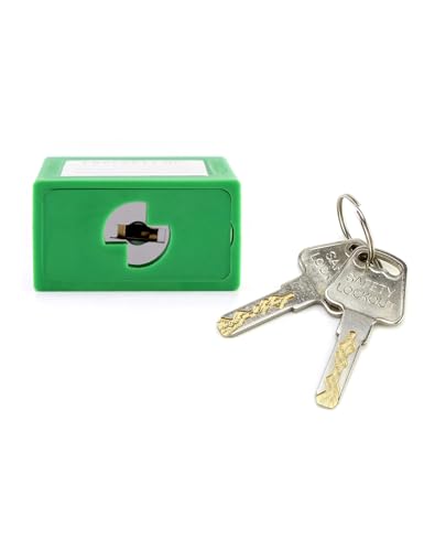 Snapklik.com : QWORK Lockout Tagout Locks, Safety Padlock, 10 Green ...