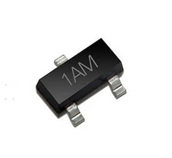 Transistor (2N 3904)2N3904 NPN SMD MMBT3904 SOT23 3904 1AM - (Pack of 5 ...