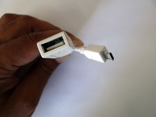 ASCENSION White Universal USB OTG Adapter Pen Drive Cable for All Micro ...