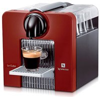 Buy Nespresso D180 Le Cube Espresso and Coffeemaker, Red Online at Low ...
