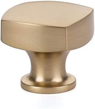 Emtek 86450 Freestone Knob Urban Modern Satin Brass (1-1/4" Width ...