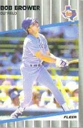 Amazon.com: 1989 Fleer Baseball Card #514 Bob Brower : Collectibles ...