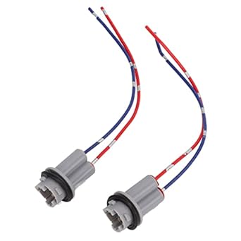 NDNCZDHC T15 ABS Pigtail Light Socket 2Pcs Light Bulb Sockets for Cars ...