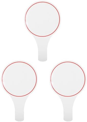 TOYANDONA Blank Dry Erase Answer Paddle Writing Scoreboard Voting ...
