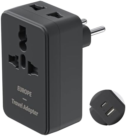 Amazon.com: TryAce European Travel Plug Adapter, International Plug ...
