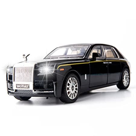 Rolls Royce Phantom Model Alloy Metal Pull-Back Die-cast Car Scale ...