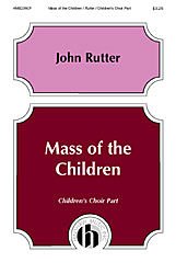 Mass of the Children - Children's Choir Part By John Rutter.: John ...