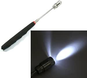 FIBRIONIC - PX7728 - Tige télescopique aimantée à LED ''Pick Up Tool ...