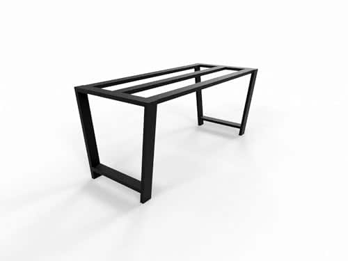 Amazon.com: Heavy Duty Metal Table Base, Sturdy and Stylish Table Frame ...