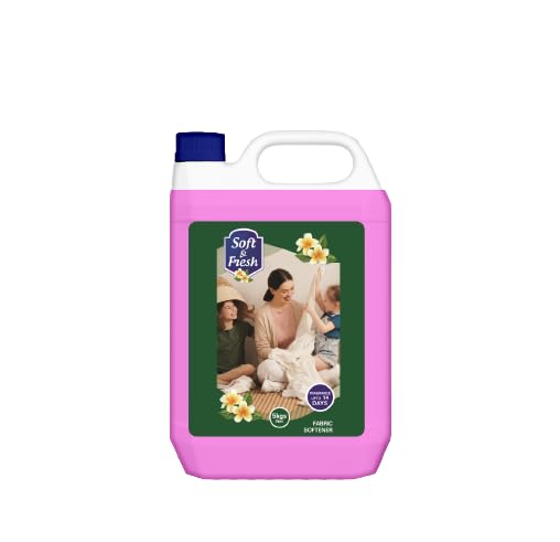 Soft & Fresh Pink Coral 5L Fabric Conditioner Softener - for Laundry ...