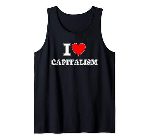 Snapklik.com : I Love Capitalism Tank Top
