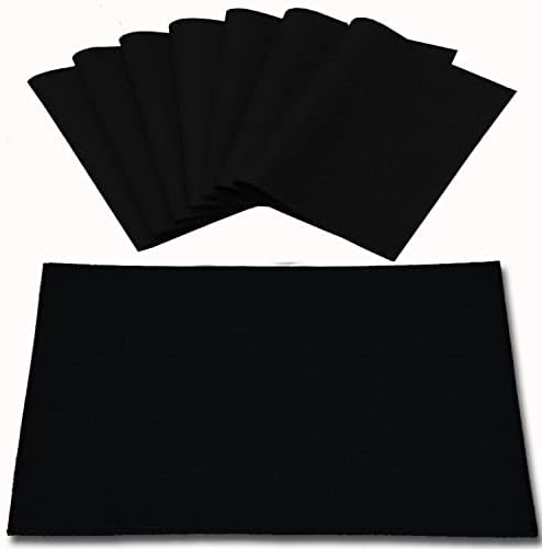 Rinpon Cloth Placemats Set of 8, Linen Type Fabric Placemats Machine ...