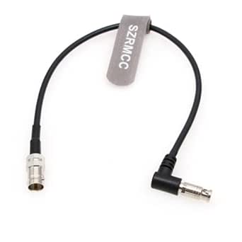 Amazon.com: SZRMCC High Density HD Right Angle Micro BNC Q4 to Standard BNC Female 75 Ohm UHD 4K ...