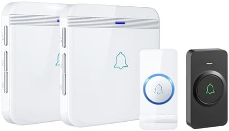 AVANTEK D-3W Wireless Doorbell Set & AVANTEK CR-2 Waterproof ...