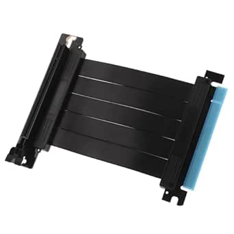 Amazon.com: OSALADI Shielded Pcie Riser Cable GPU Extension Ribbon ...