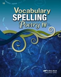 Vocabulary, Spelling, Poetry IV - Abeka 10th Grade 10 Highschool ...
