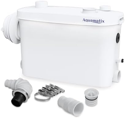 Sanigo SANI600 Grinder Sanitario, Pompa Automatica per Eliminare le ...