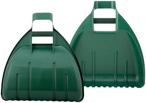 MEKKAPRO Set of 2 Garden Leaf Grabbers, Leaf Scoops and Garden Claws V2 ...