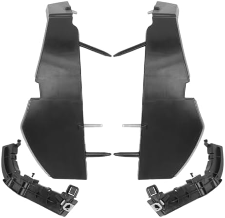 Amazon.com: Pair Front Bumper Bracket Cover & Bumper Support Brackets ...