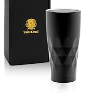 Amazon | SaintGraal(セイントグレイル) ハイボール グラス ジョッキ タンブラー 真空断熱 父親 誕生日プレゼント 男性 ビール ギフト 600ml (ホワイト ...