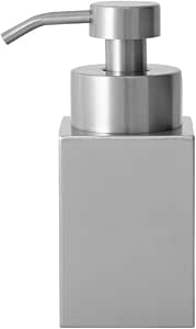 Amazon.com: Square Soap Dispenser Brushed Nickel Stainless Steel ...