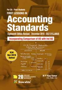 Buy FIRST LESSONS IN ACCOUNTING STANDARDS Book Online at Low Prices in ...