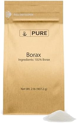 Amazon.com: Pure Borax (8lbs) - Multipurpose Cleaning, Brightening and ...