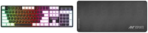 Amazon.in: Buy Ant Esports MK1400 Pro Backlit Membrane Wired Gaming ...
