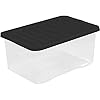 WHATMORE CRYSTAL 45L BOX & LID CLEAR 10870 : Amazon.co.uk: Home & Kitchen