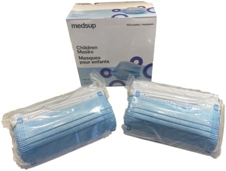 MedSup Children Masks (100 Pack) : Amazon.ca: Industrial & Scientific