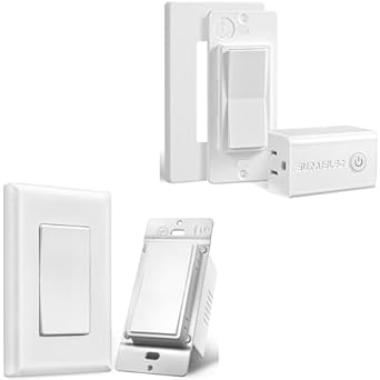 Suraielec 3 Way Wireless Light Switch (Portable and Decorator Rocker ...