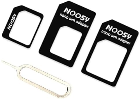 LUXIAR 4 in 1 Pack Nano Micro And Standard Sim Adapter With Sim Ejector ...
